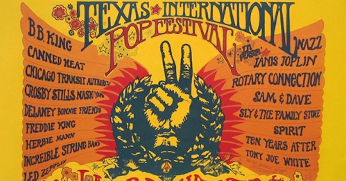 August 30, 1969: Texas International Pop Festival - Best Classic Bands