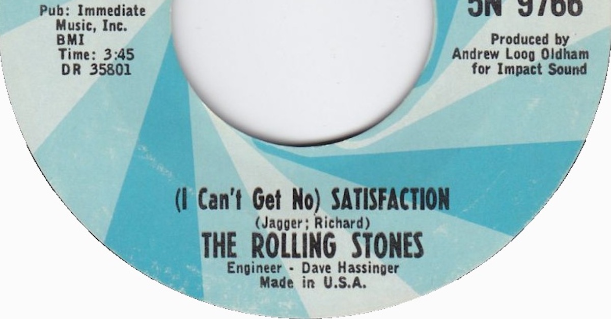 July 10, 1965: Rolling Stones' 'Satisfaction' Hits #1 - Best Classic Bands