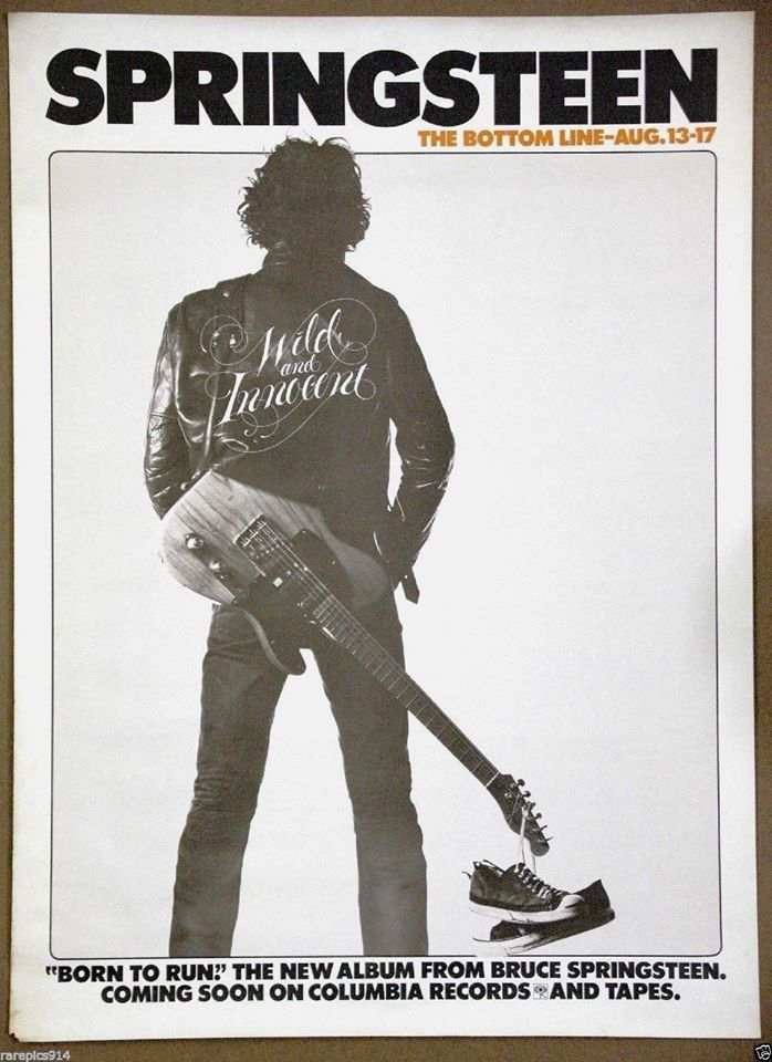 August 13, 1975: Bruce Springsteen Bottom Line Showcase - Best Classic ...