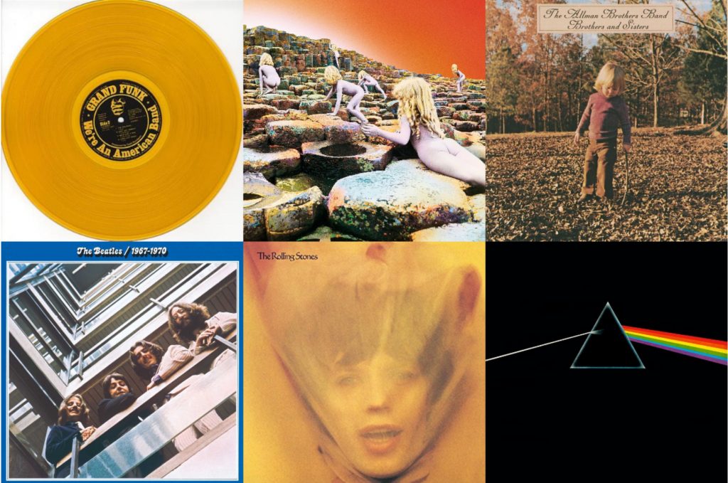 Top Selling Albums of 1973: Come to the Dark Side - Best Classic Bands ...