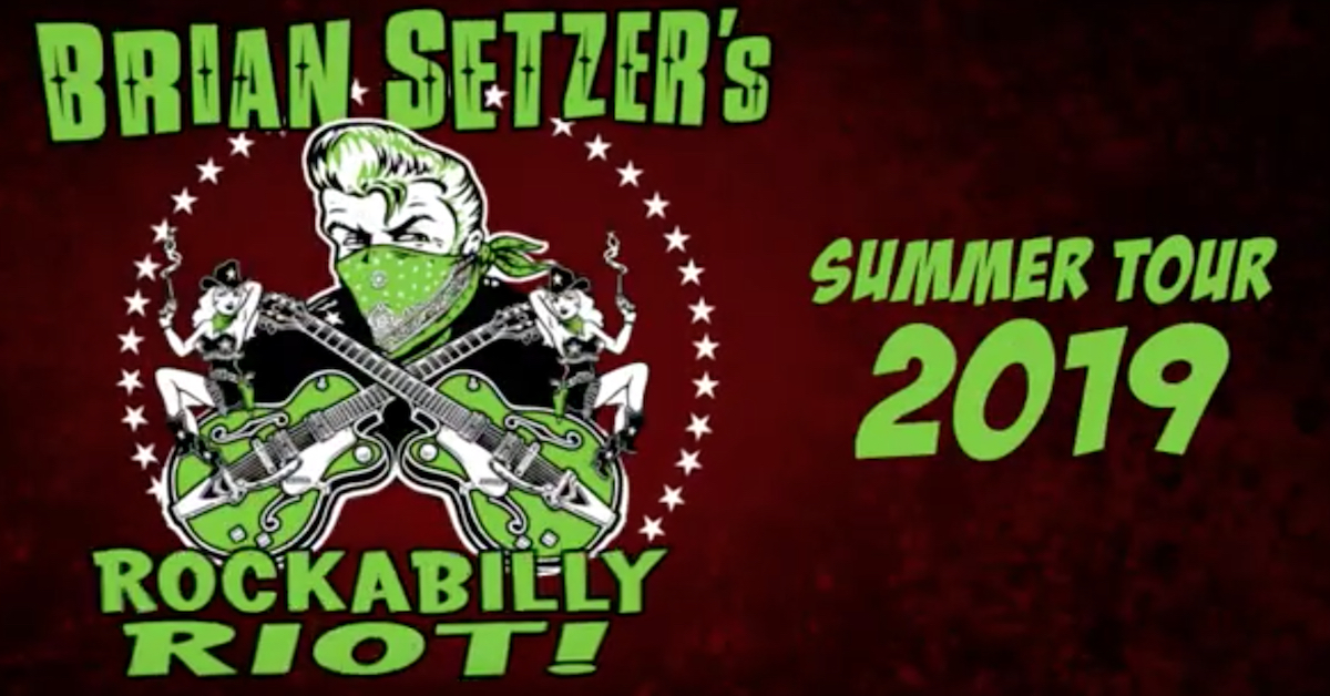 Brian Setzer Sets Rockabilly Riot! Tour - Best Classic Bands Development