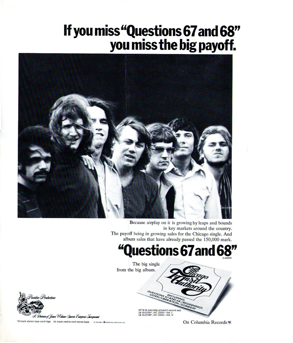 Chicago Debut Album Getting 50th Anniv. Reissue - Best Classic Bands ...